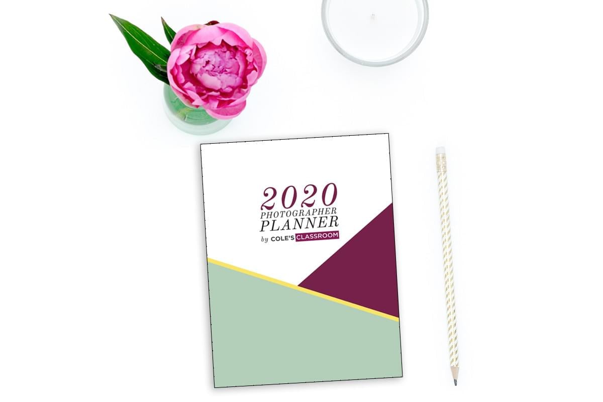2020 Photography Planner